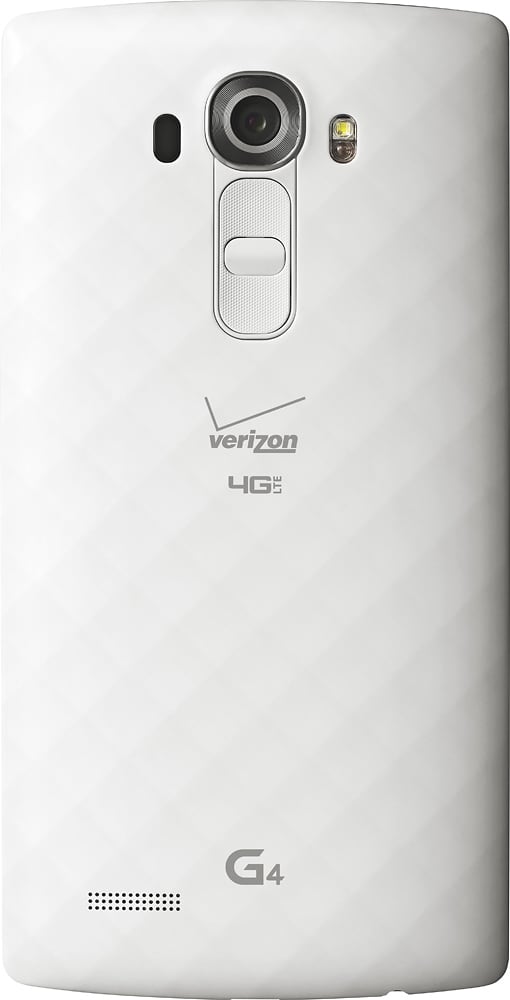 Customer Reviews: LG G4 4G LTE with 32GB Memory Cell Phone Ceramic White (Verizon) LG-VS986W ...