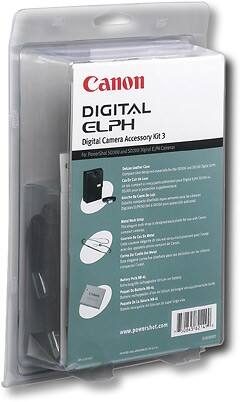 Best Buy: Canon Accessory Kit 4 for PowerShot Digital ELPH Cameras ...