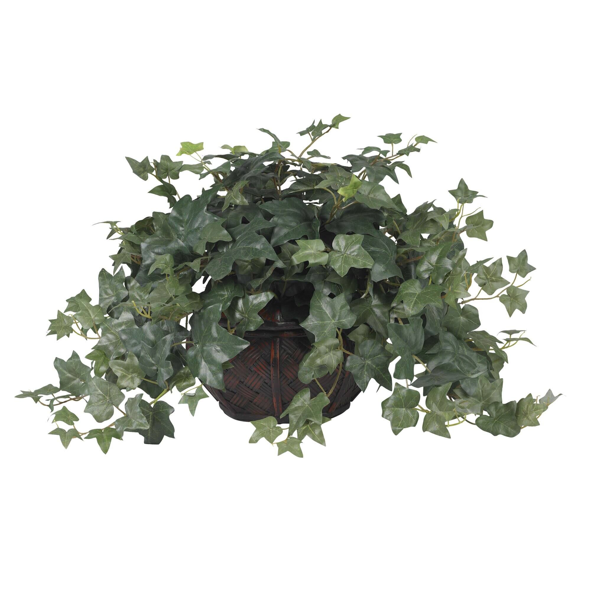BreeBe 18" Puff Ivy w/Vase Green 6635 - Best Buy