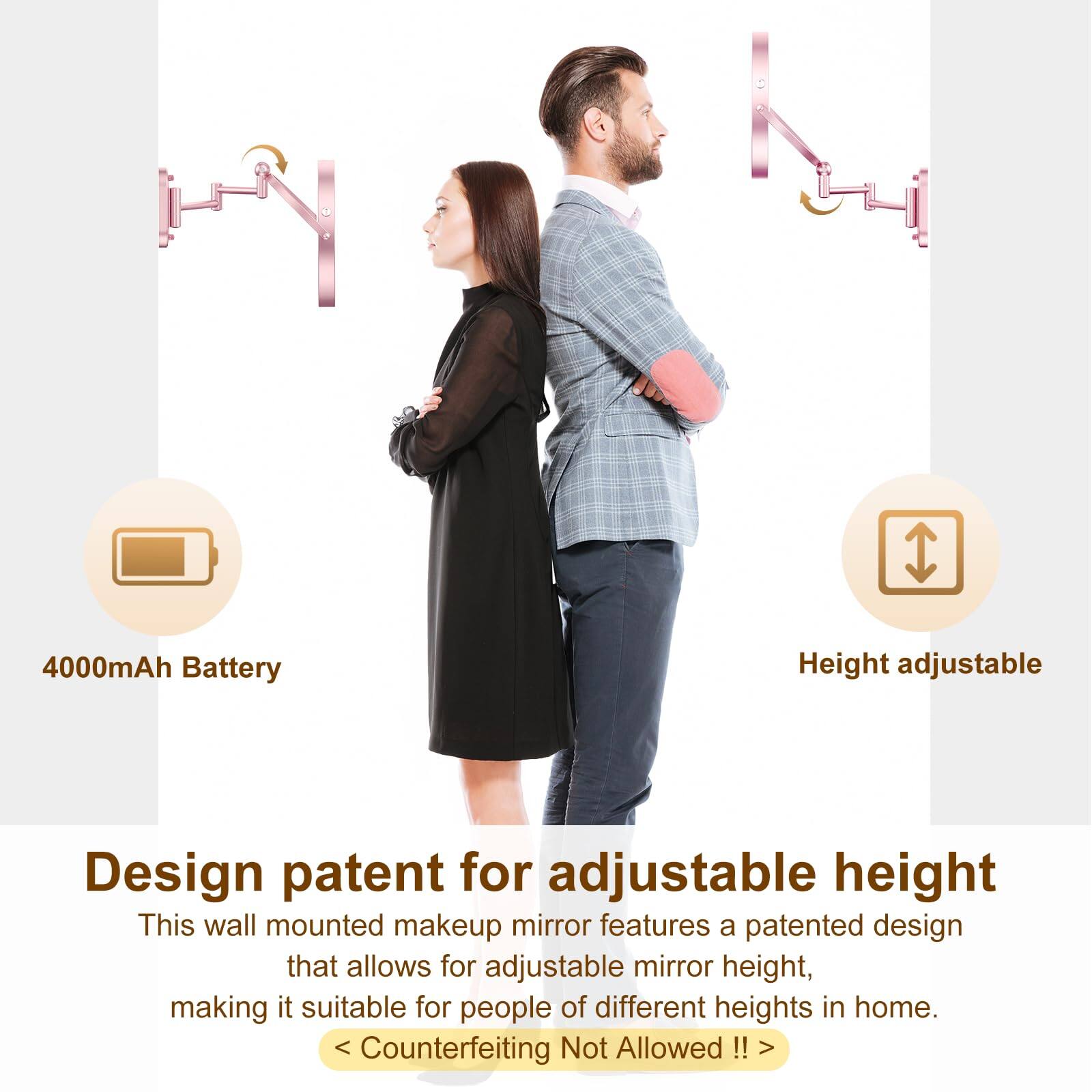 Comfort Essence Mirror Makeup Light Magnifying Lights Color High ...