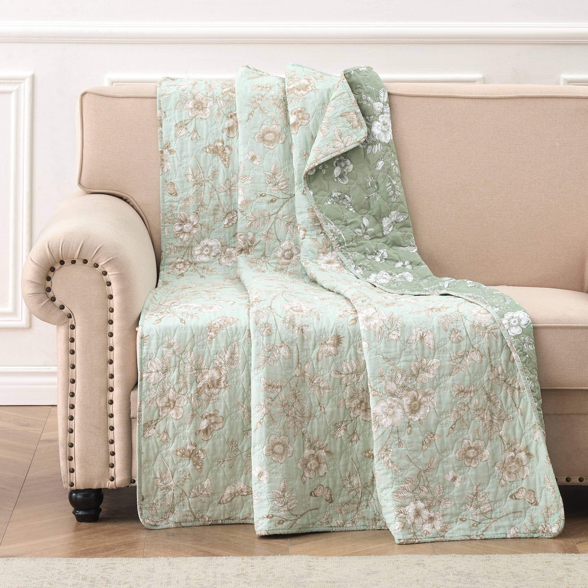 BreeBe Olivia Throw Mint 2408BTHR - Best Buy