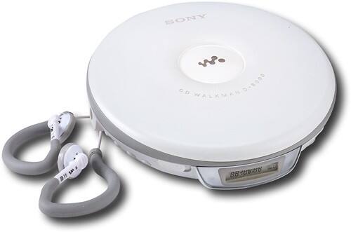 Best Buy: Sony Walkman Portable CD Player DEJ001WHIT