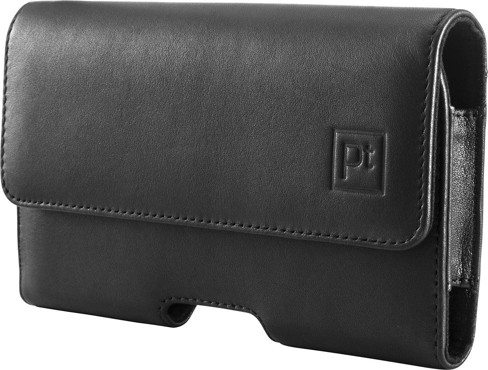 Best Buy: Platinum™ Hip Case for Most Cell Phones Black PT-MUNHCXL2B