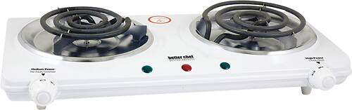 Best Buy: Better Chef Dual-Element Electric Countertop Range Stainless ...