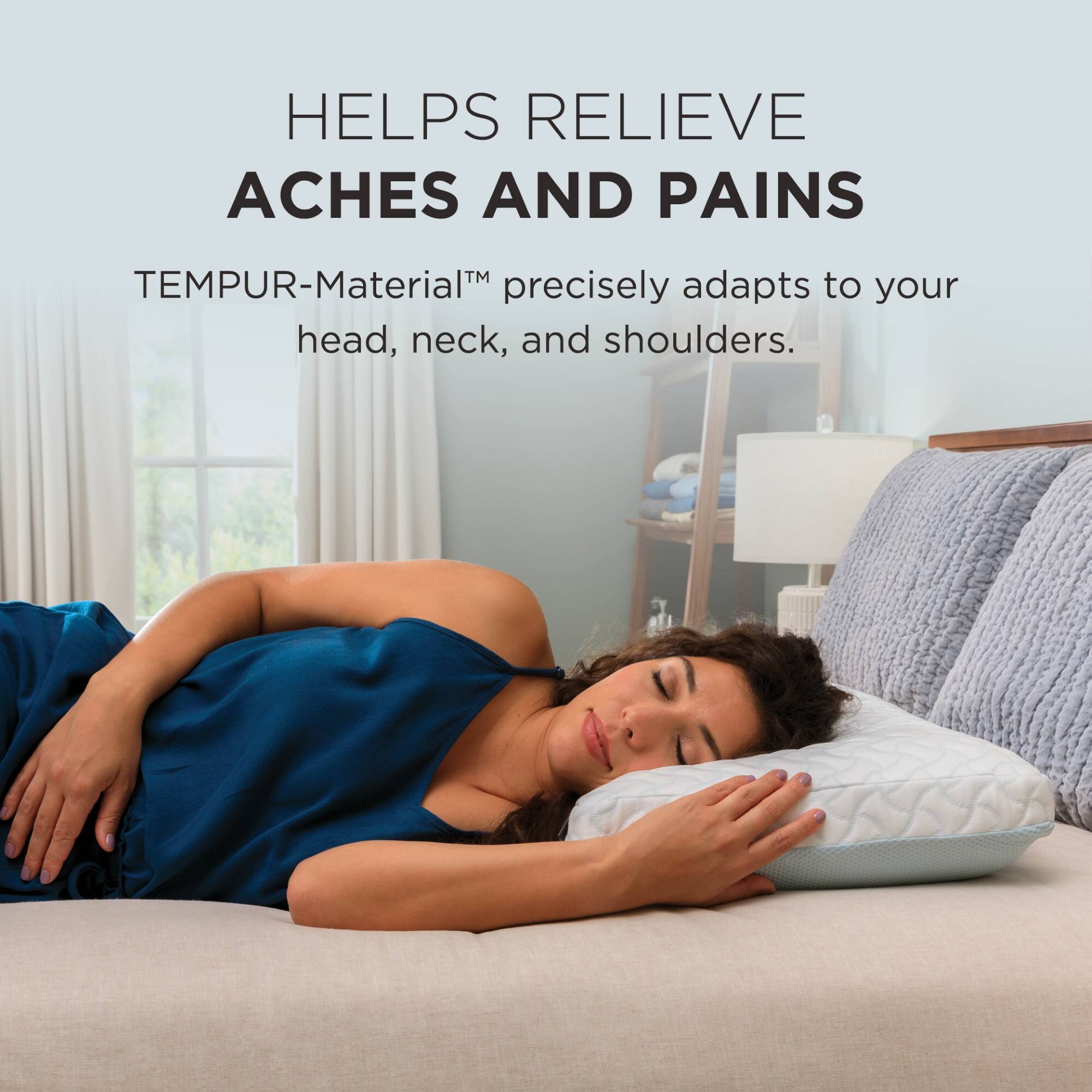 Tempur Pedic TEMPUR Cloud® + Cooling Pillow, King 2 Pack White 152501P6 ...