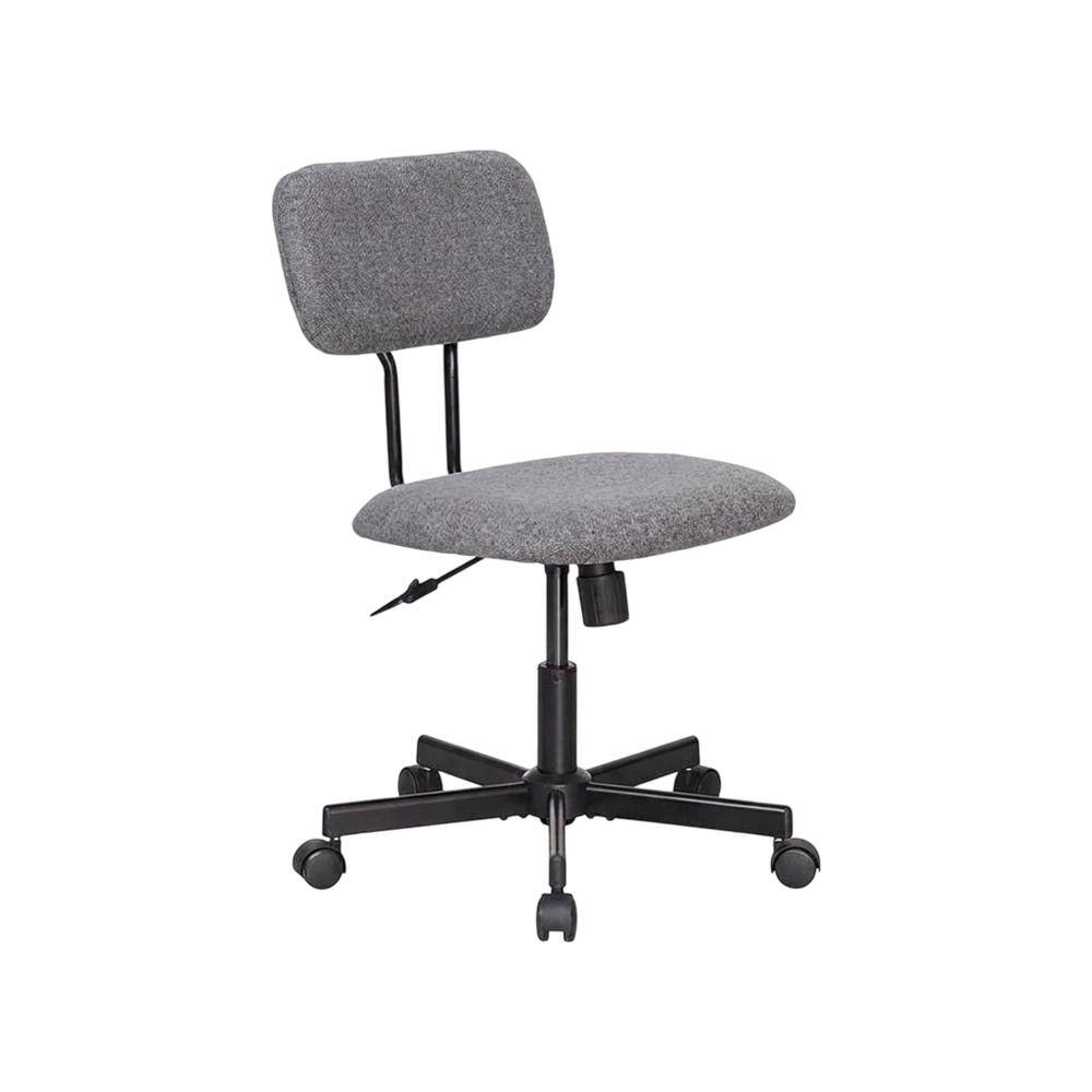 JJS Ergonomic Adjustable Swivel Small Armless Home Office Desk Chair ...