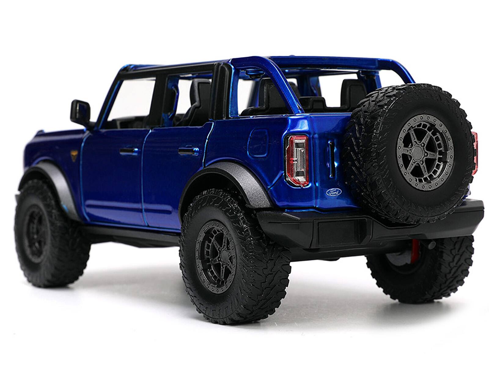 2021 Ford Bronco Open Top with Extra Wheels "Just Trucks" Series 1/24 ...