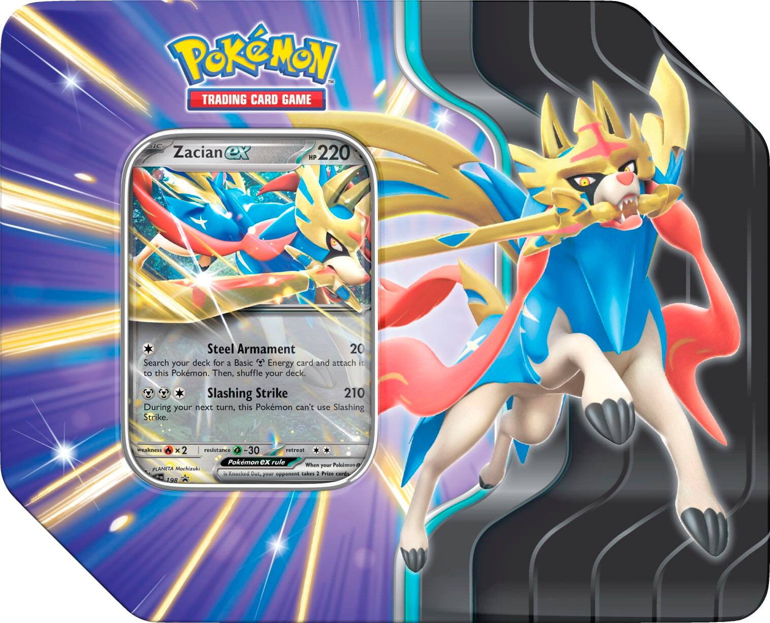 Pokémon Trading Card Game: Slashing Legends Tin Styles May Vary 100 ...