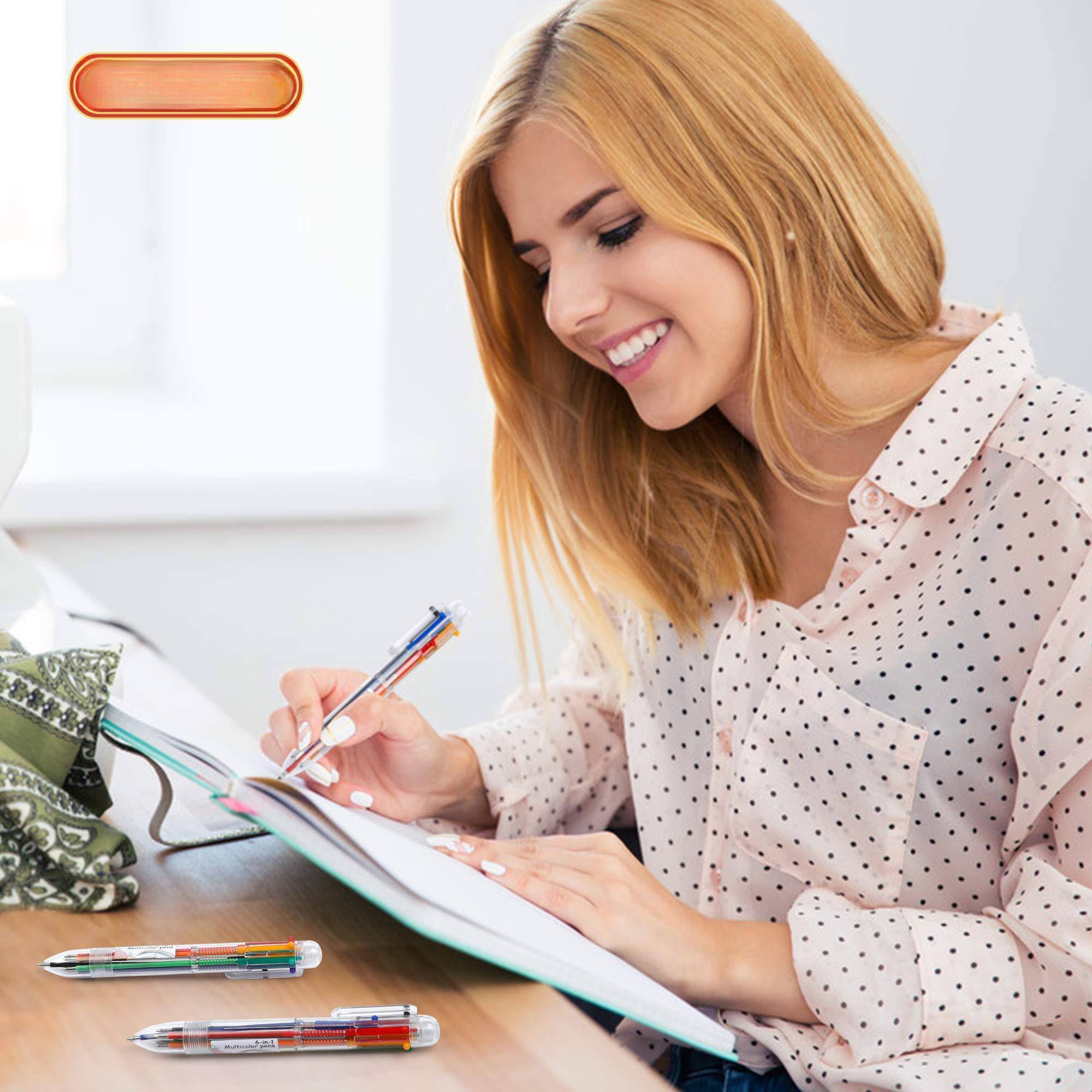 Paradigms Interiors Multicolor Pens 6 in 1 Retractable Ballpoint For ...