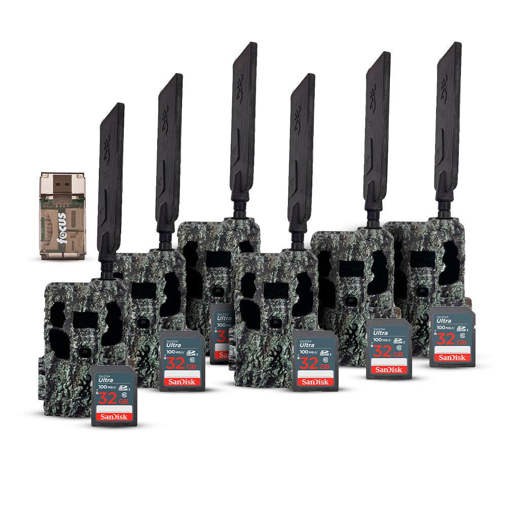 Browning Trail Camera Pro Scout MAX HD w/ 32 GB Memory Cards and Card ...