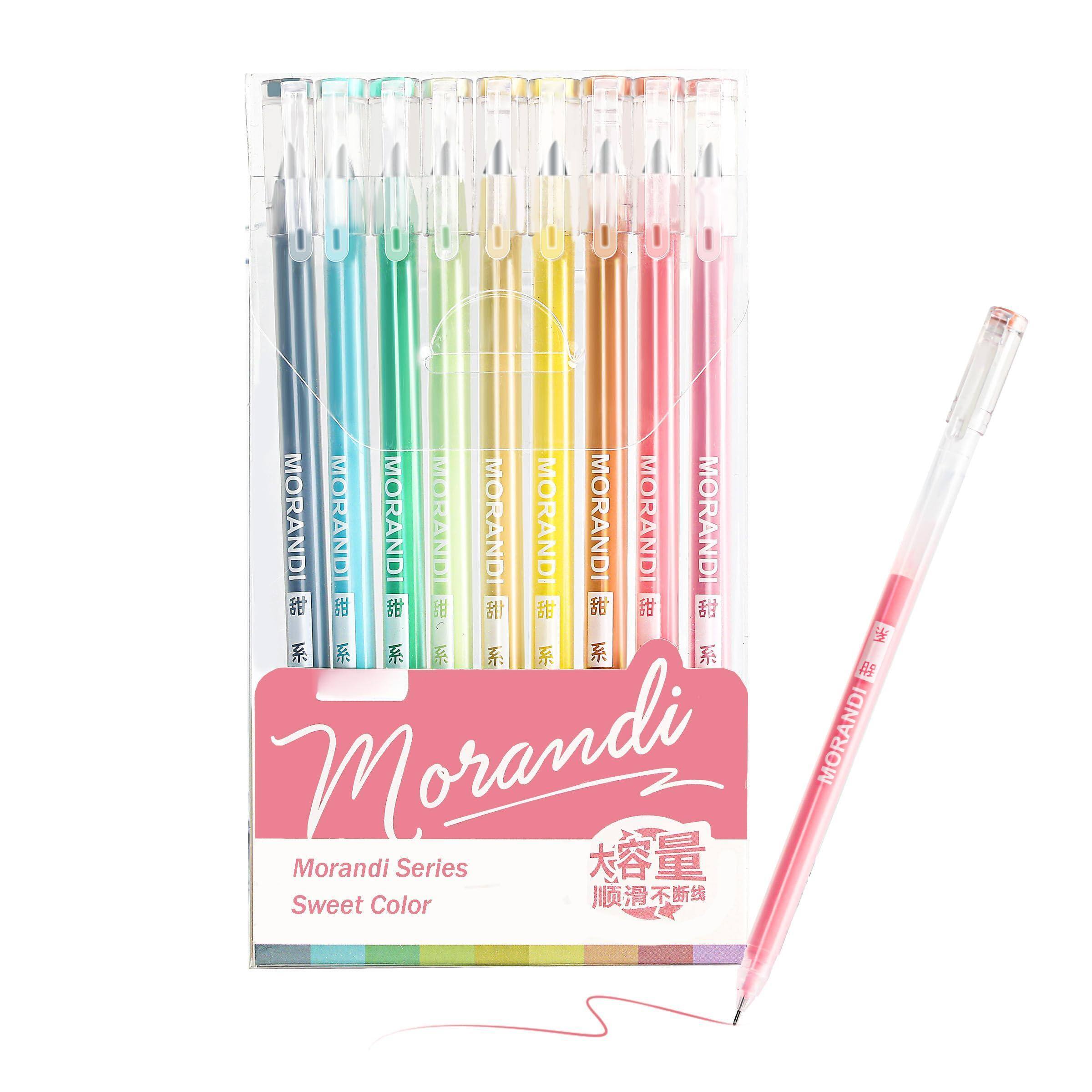Paradigms Interiors 9 Gel Pens Set Fine Point For Paper & Cute ...