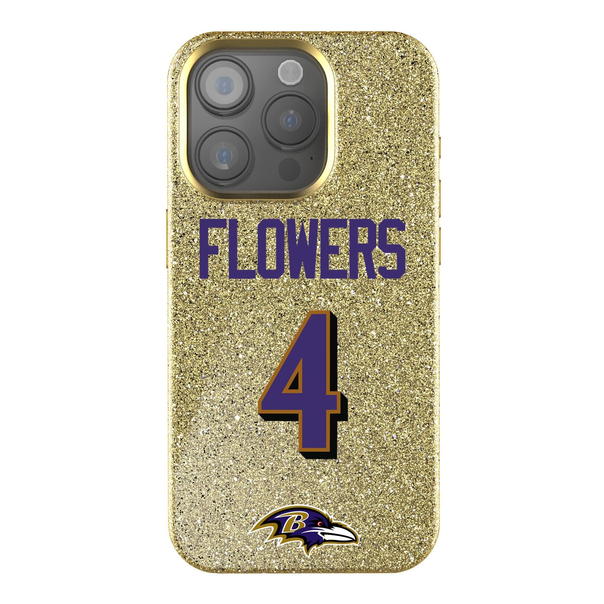 Keyscaper NFL Zay Flowers Baltimore Ravens Bling iPhone Case 16 Plus ...