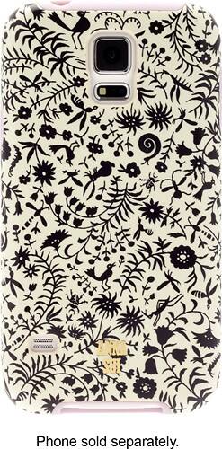 Best Buy: Anna Sui Case for Samsung Galaxy S 5 Cell Phones Cream/Black ...