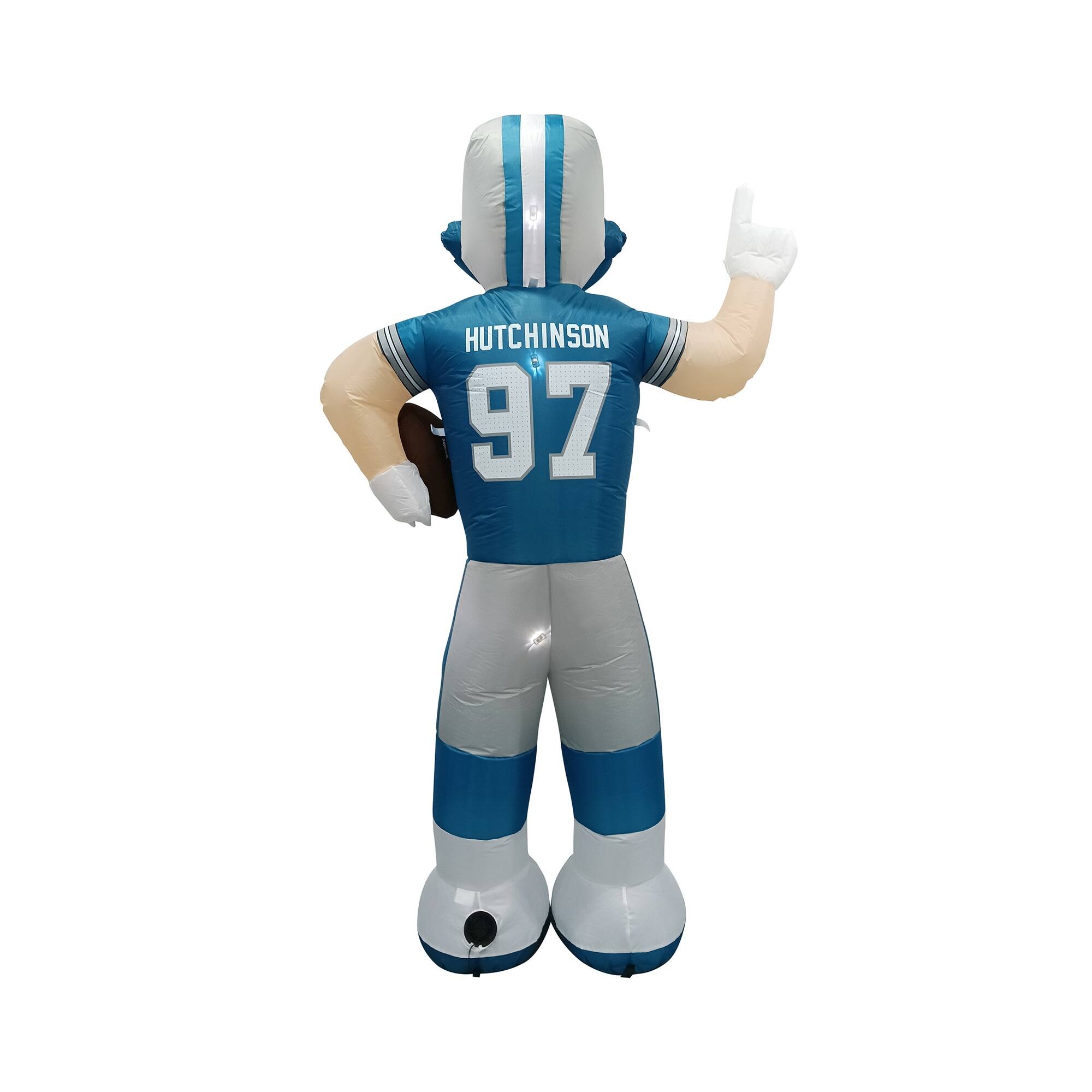 Logo Brands Detroit Lions Inflatable Yard Mascot Cobalt 203254391 ...