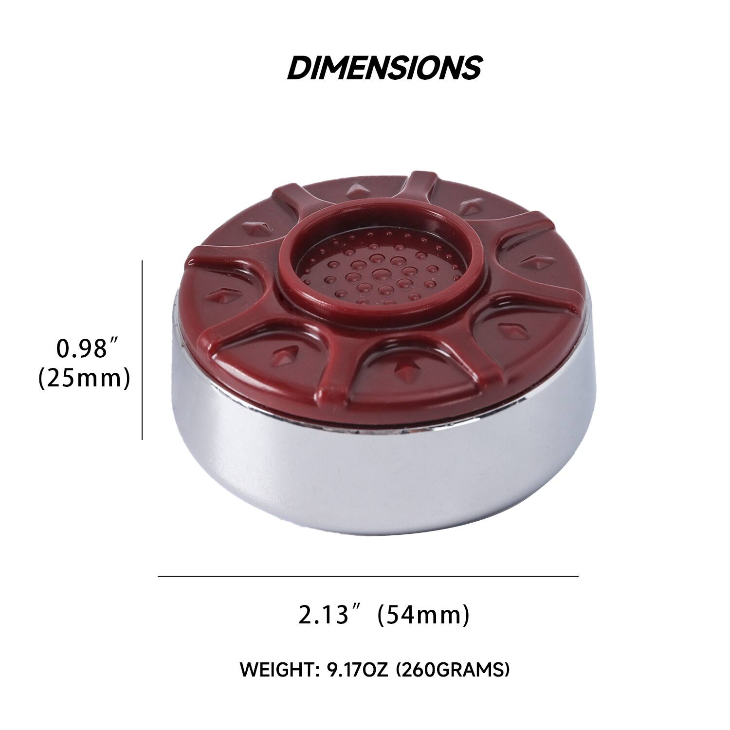 GSE Games & Sports Expert 2 1/8" (54mm) Shuffleboard Pucks Set of 8 for ...