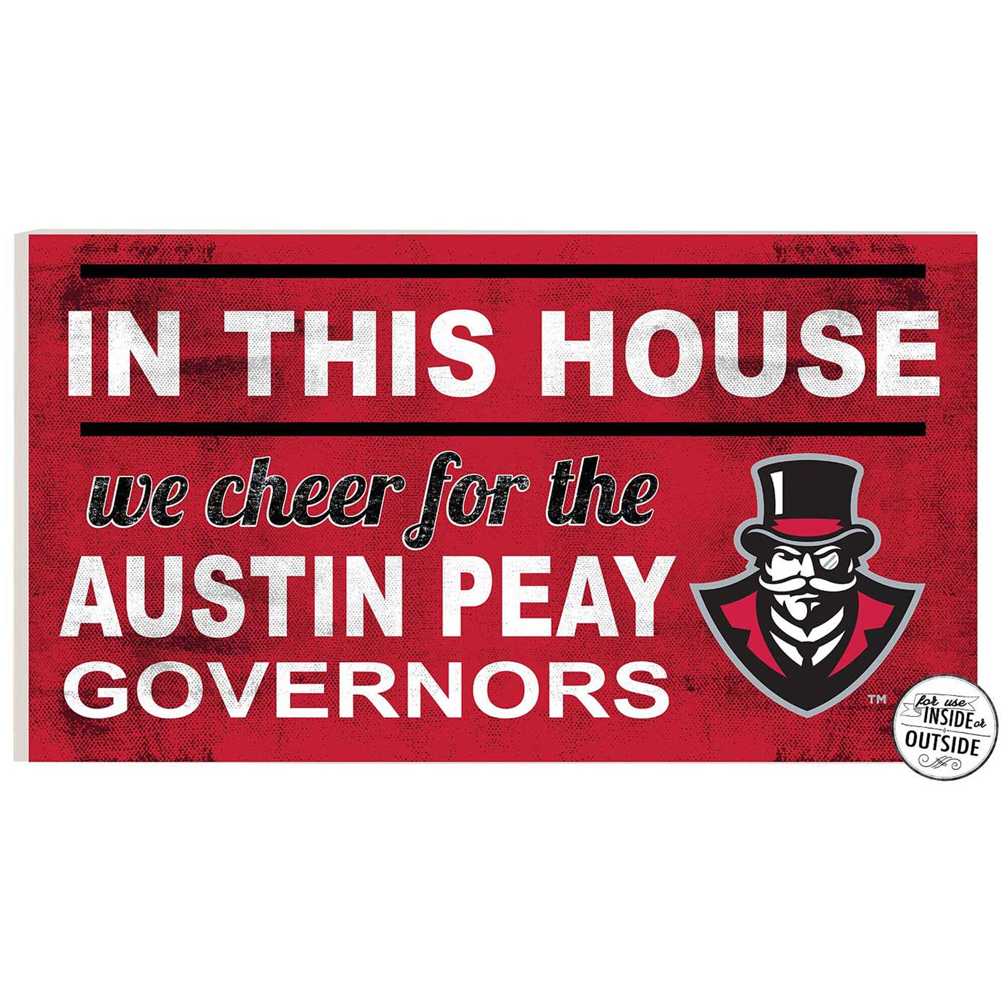 Jardine Austin Peay State Governors 11" x 20" Indoor/Outdoor In This ...