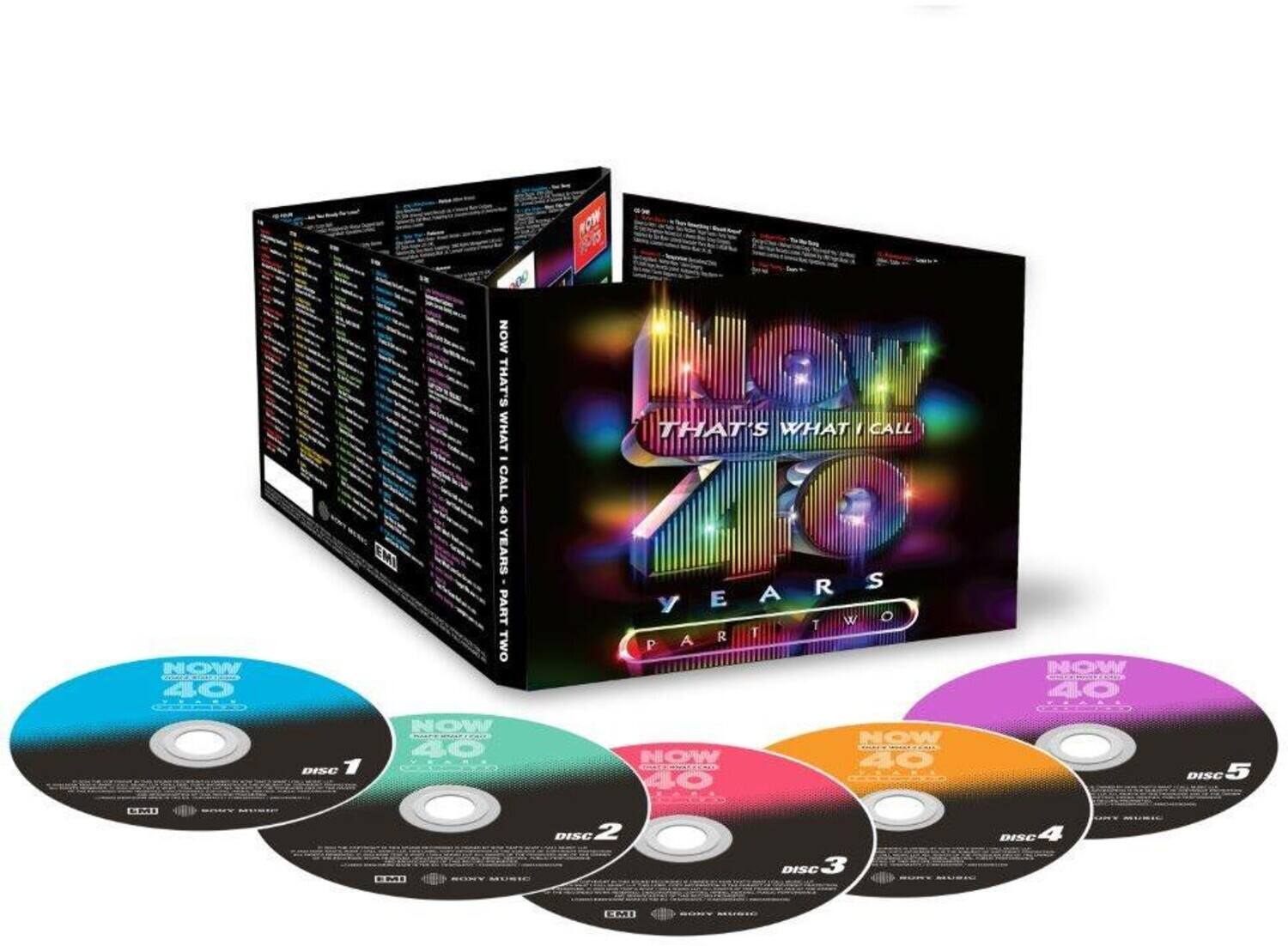 UMG Various Artists Now That's What I Call 40 Years Part 2 / Various ...