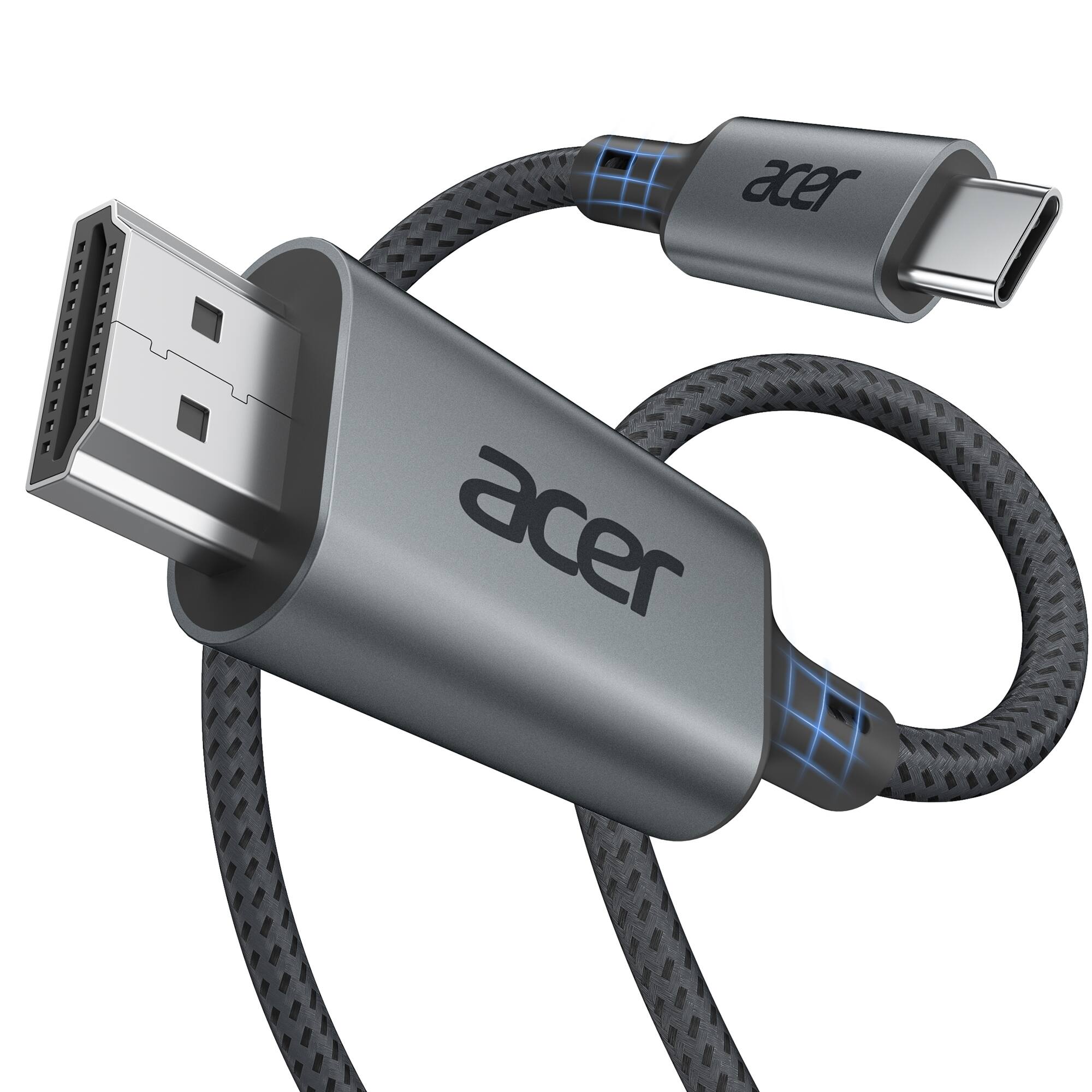 Acer USB C to HDMI Cable for Home Office 10FT (4K@60Hz), High Speed ...