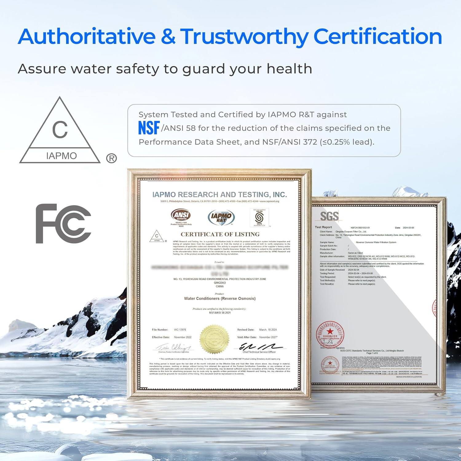 Waterdrop X12 Reverse Osmosis System Extra WD RPFK 1 Spin Down Sediment Filter White WD-X12-RPFK ...