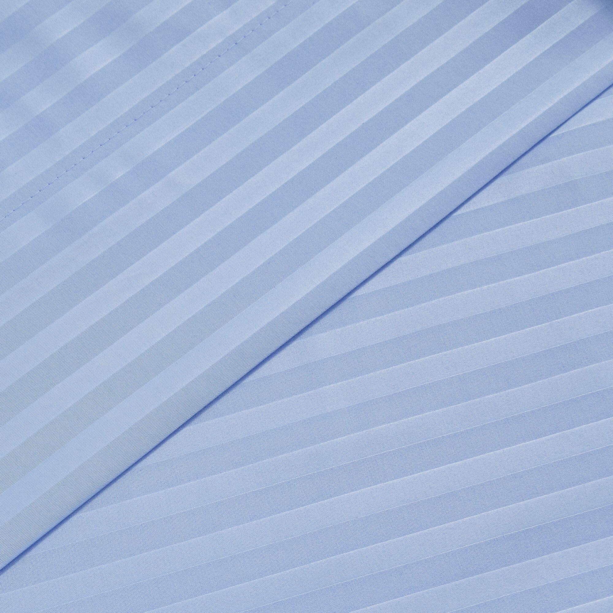 Sweet Home Collection 6 Piece Embossed Dobby Stripe Sheet Set, Double ...