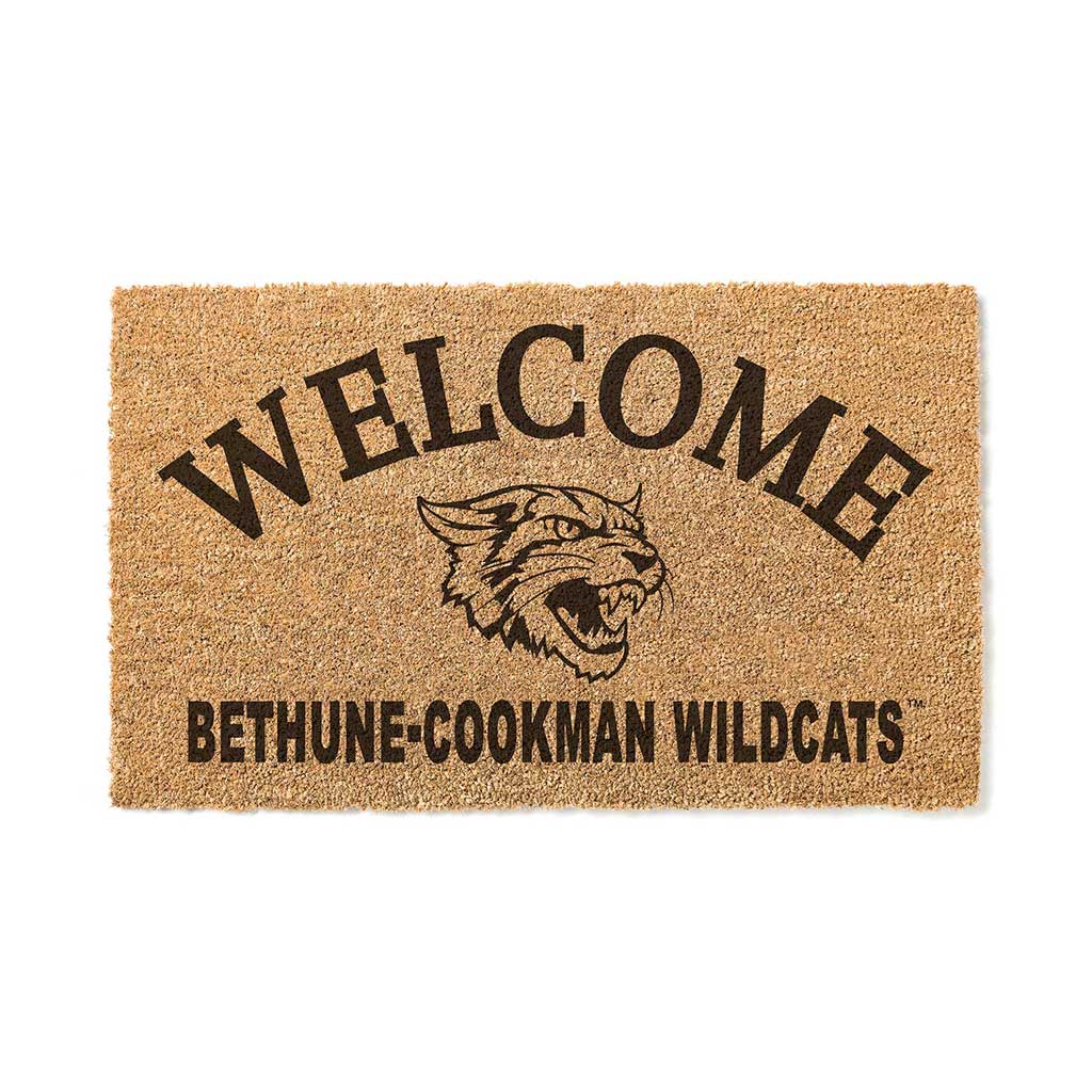 Jardine Bethune Cookman Wildcats 18" x 34" Welcome Coir Doomat Brown ...