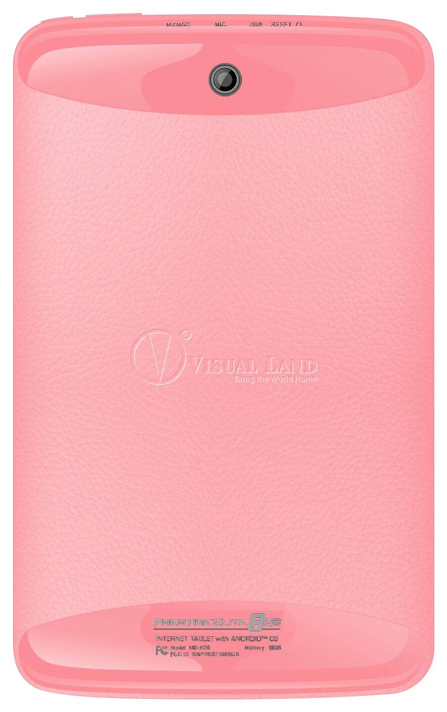 Best Buy: Visual Land Prestige Elite 8" 16GB Pink ME8QS16GBPNK