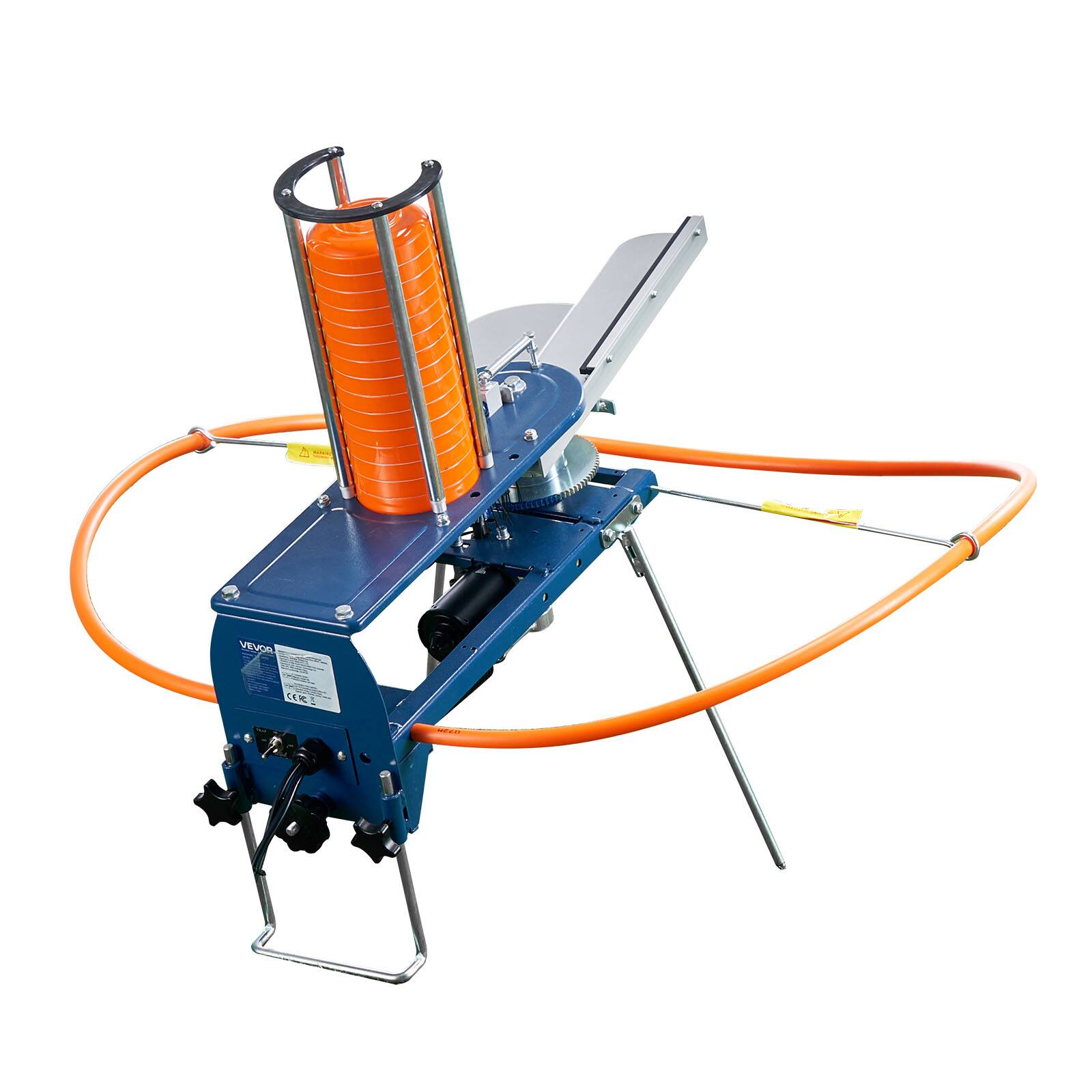 VEVOR Clay Target Thrower, Max 28 Clays Pigeon Thrower, 45+ Yards ...