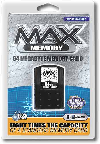 Best Buy: Datel Max Memory 64MB Memory Card DUS0111