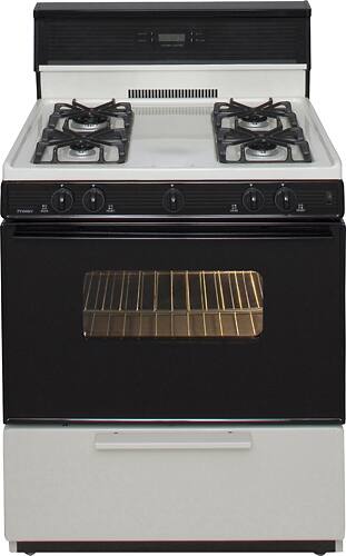 Best Buy: Premier 30" Freestanding Gas Range Bisque/Biscuit SMK 340TP