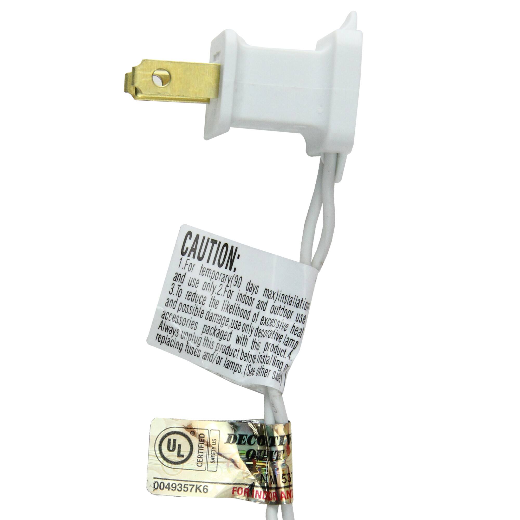 Northlight Pre Lit Medium Snow Pine Artificial Christmas Tree 18" Clear ...