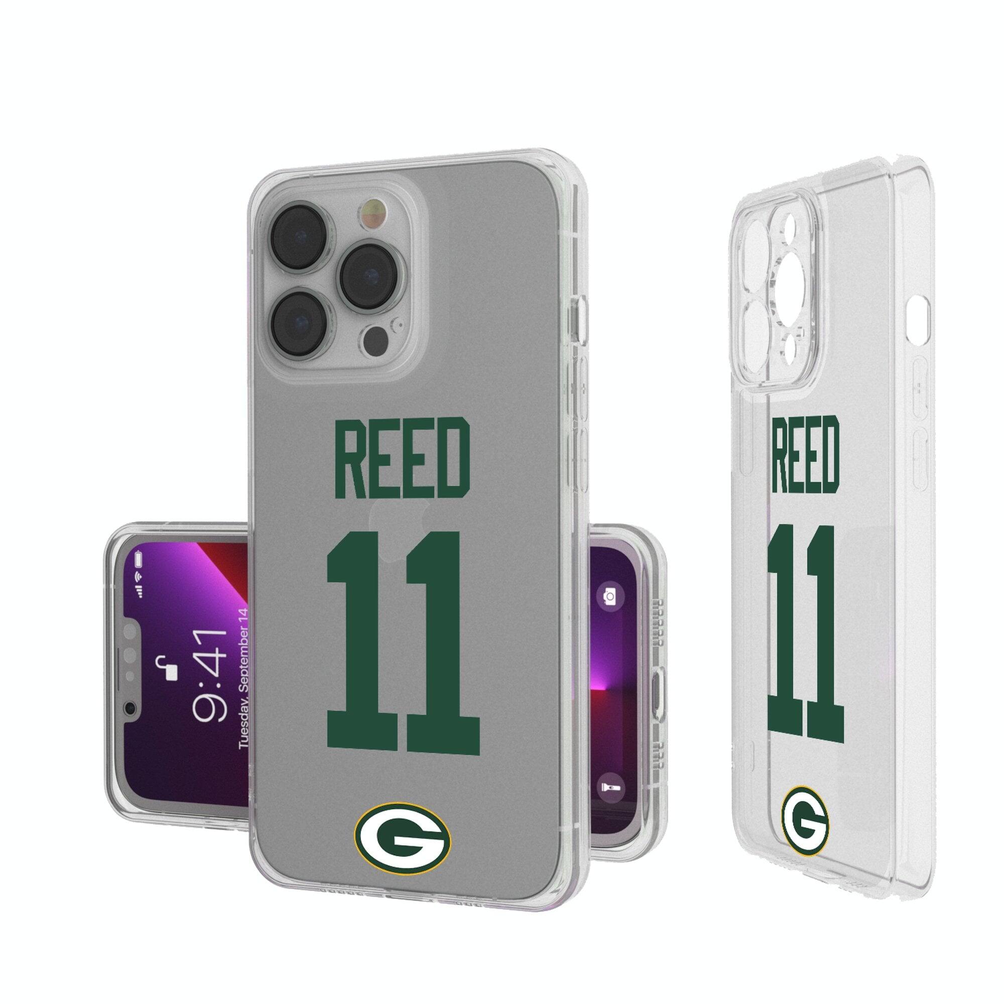Keyscaper NFL Jayden Reed Green Bay Packers iPhone Clear Case 14 Plus ...
