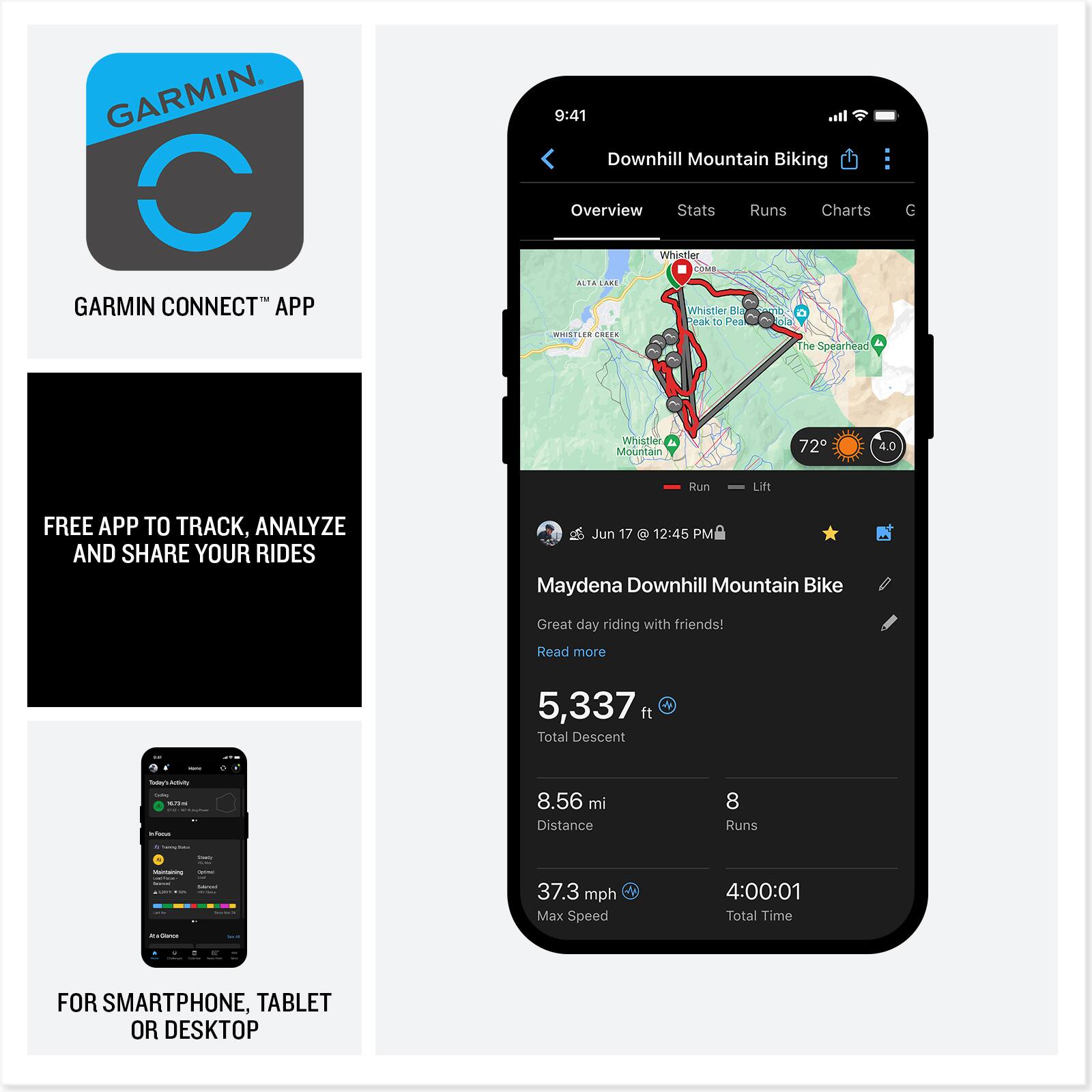 Garmin Edge MTB, Rugged GPS Bike Computer Bundle Black 010-02993-00-AG2-1 - Best Buy