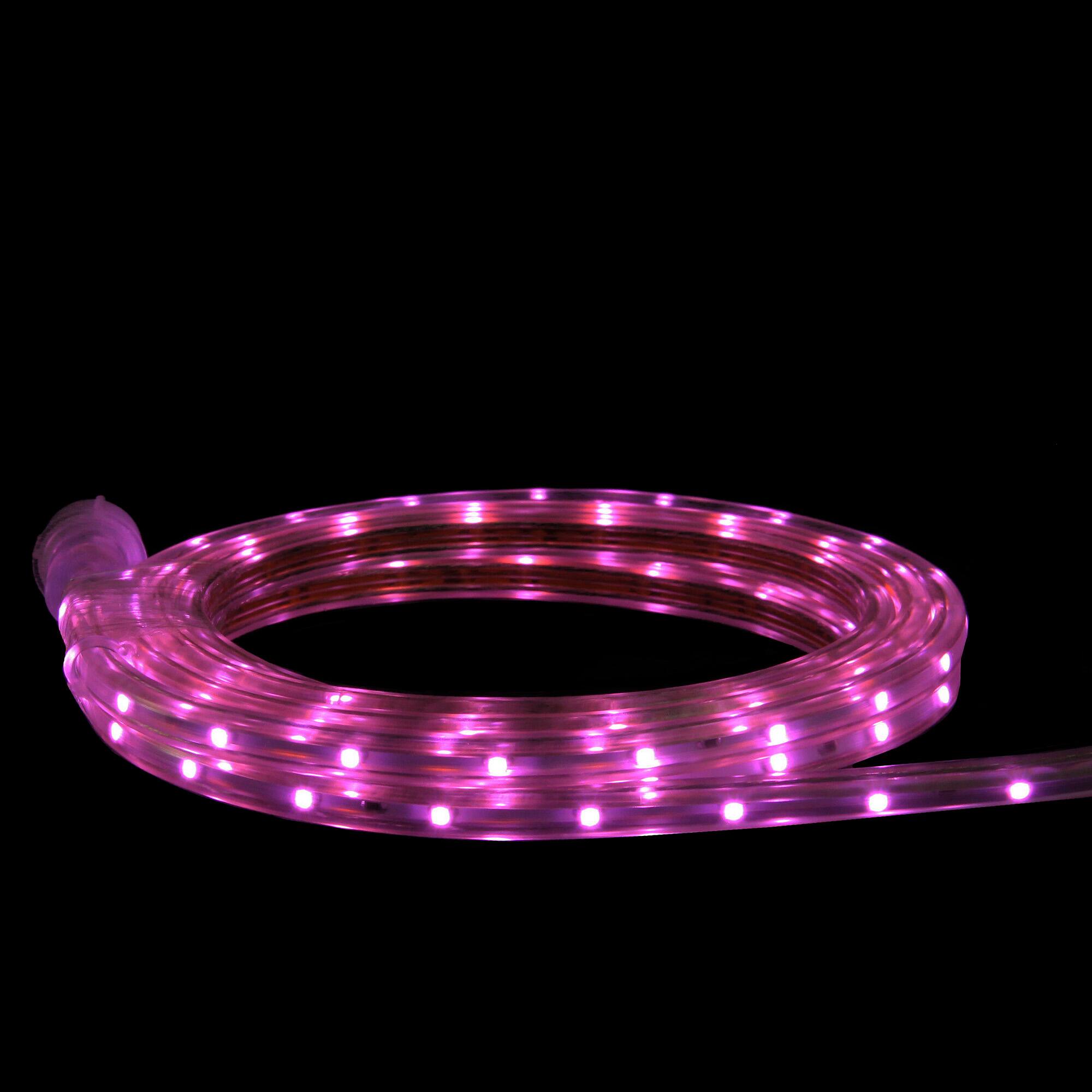 CC Christmas Decor LED Christmas Linear Tape Lights 10' Pink 31342280 ...