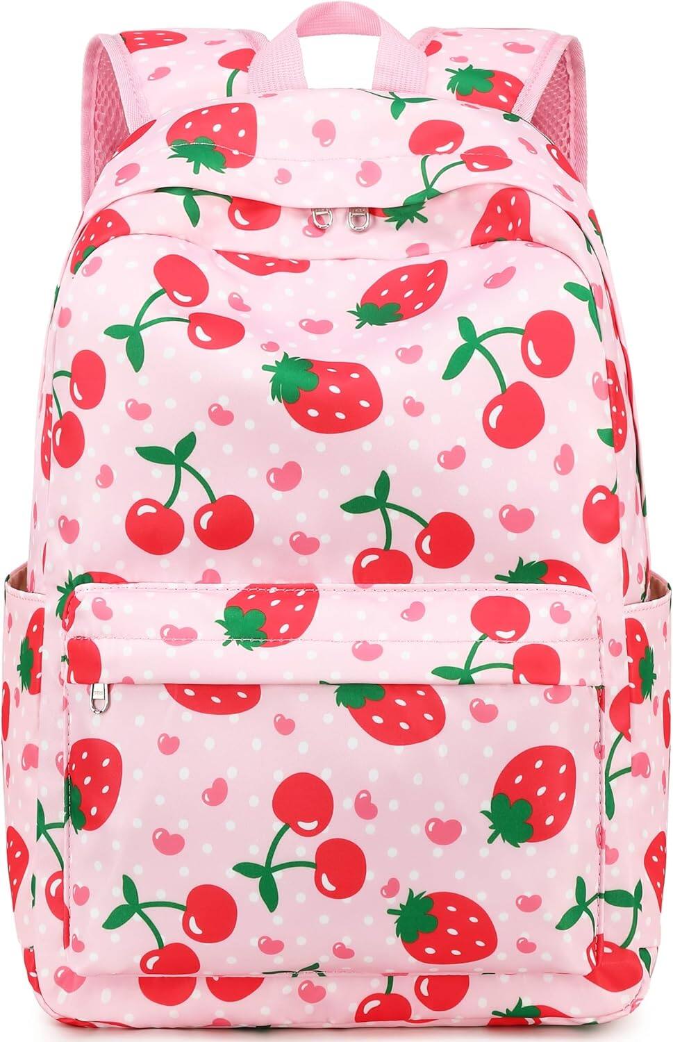 Vulpecula Spade Kids Backpack for Preschool Girls Strawberry Cherry ...