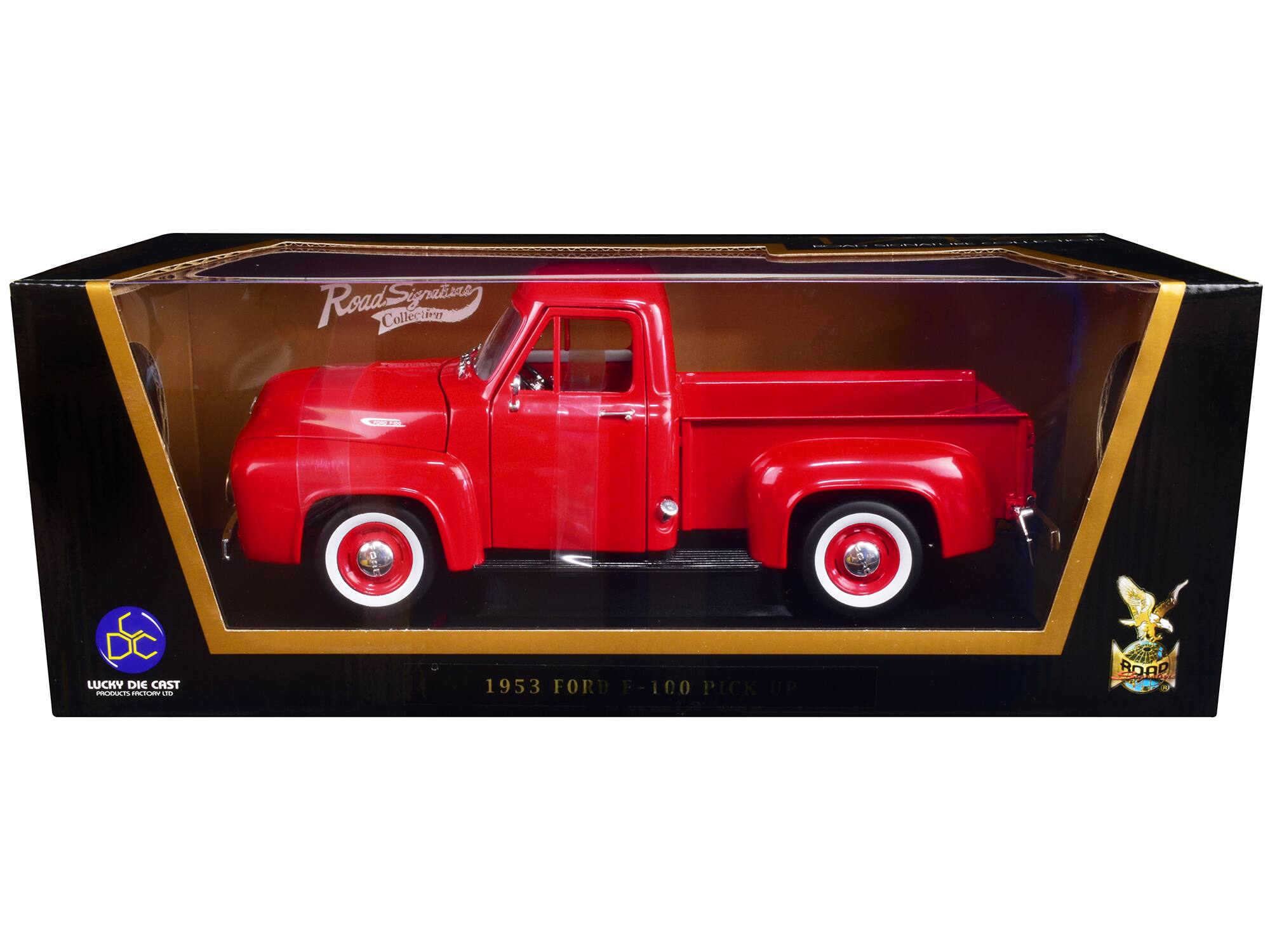 1953 Ford F 100 Pickup Truck 1/18 Diecast Model Car by Road Signature ...