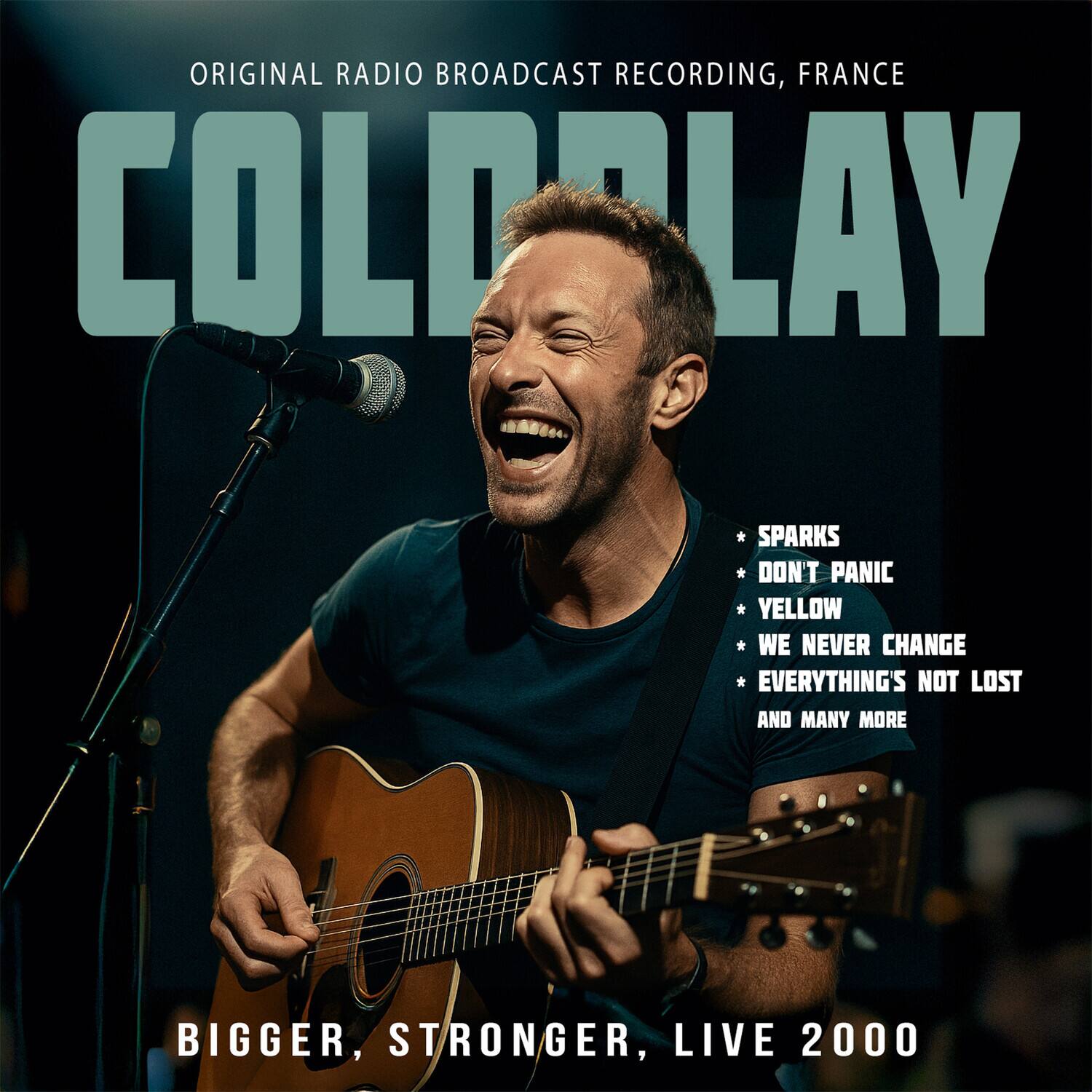 Coldplay Bigger, Stronger, Live 2000 / Radio Broadcast COMPACT DISCS ...