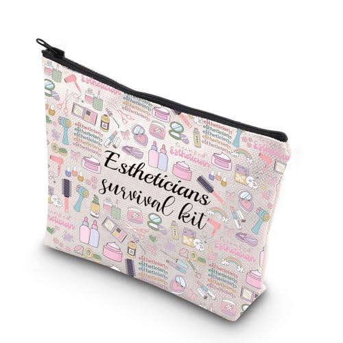 ESBANY Estheticians Survival Kit Zipper Pouch Makeup Bag Gift for ...