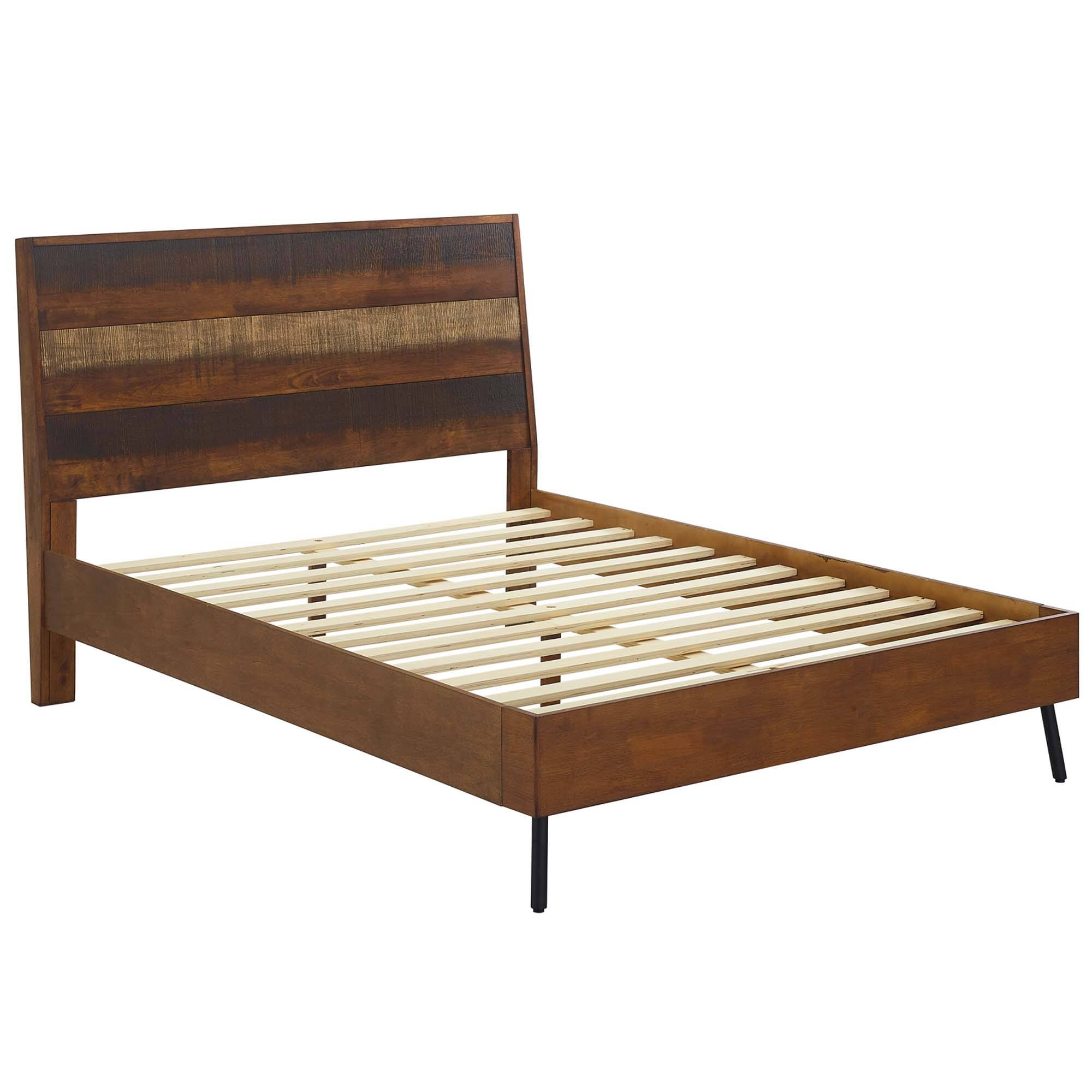 Modway Celine Channel Tufted Performance Velvet Twin Bed Red MWY-MOD ...