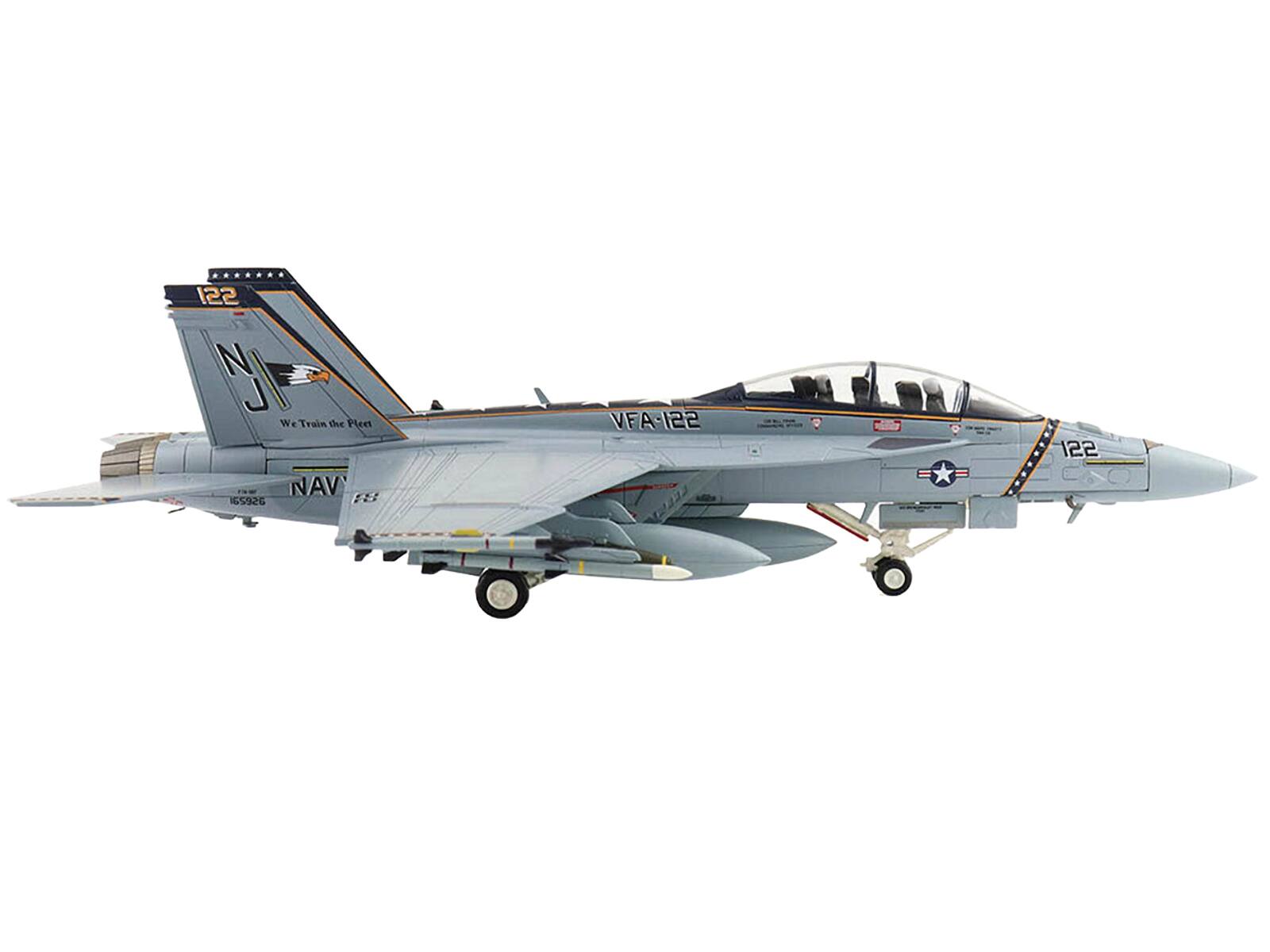 Hobby Master Boeing F/A 18F Super Hornet Fighter Aircraft "VFA 122 ...