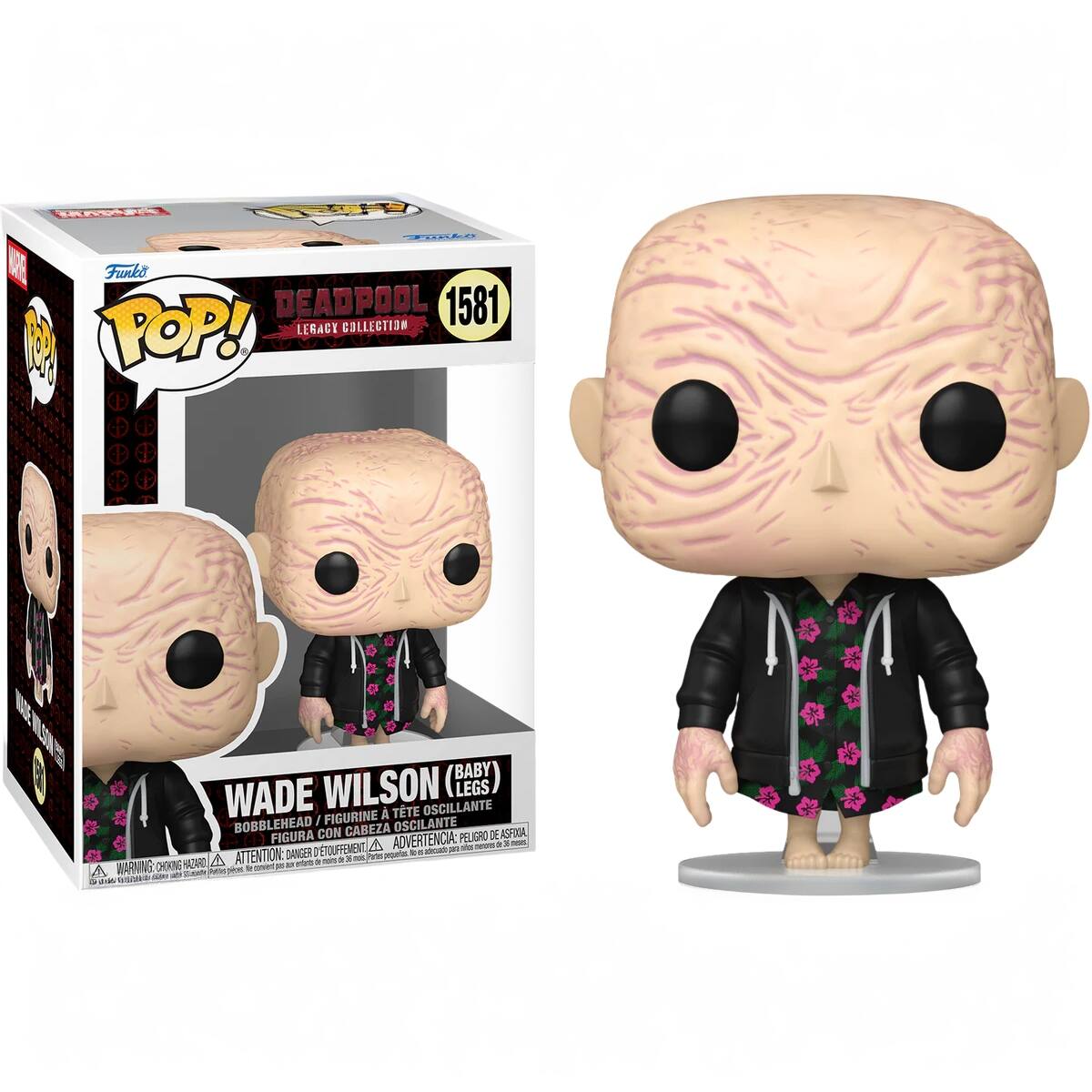 Funko Pop! Deadpool Legacy Collection: Wade Wilson Baby Legs Multicolor ...