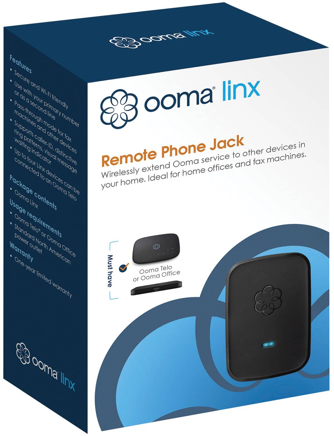 Customer Reviews: Linx Extension for Ooma Telo and Office Black OOMA LINX - Best Buy