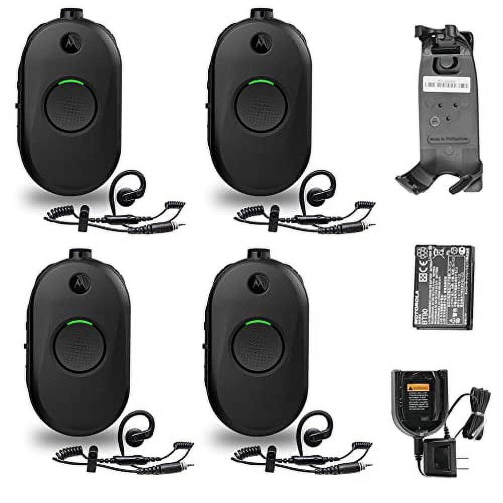 Motorola Solutions 4 x Motorola CLP1010e 1 Channel 2 Way UHF Business ...