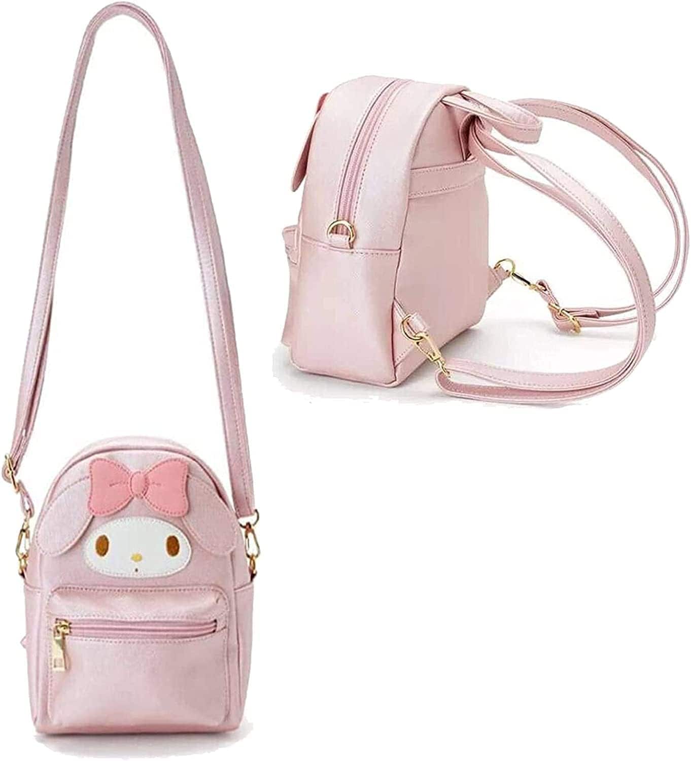 Kawaii Live At Space - Anime Cosplay Light Black Handbag - Pink - buy ...