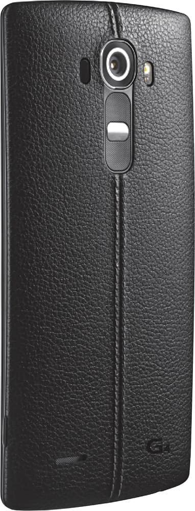 Best Buy: LG G4 4G with 32GB Memory Cell Phone Black Leather (AT&T) LG ...