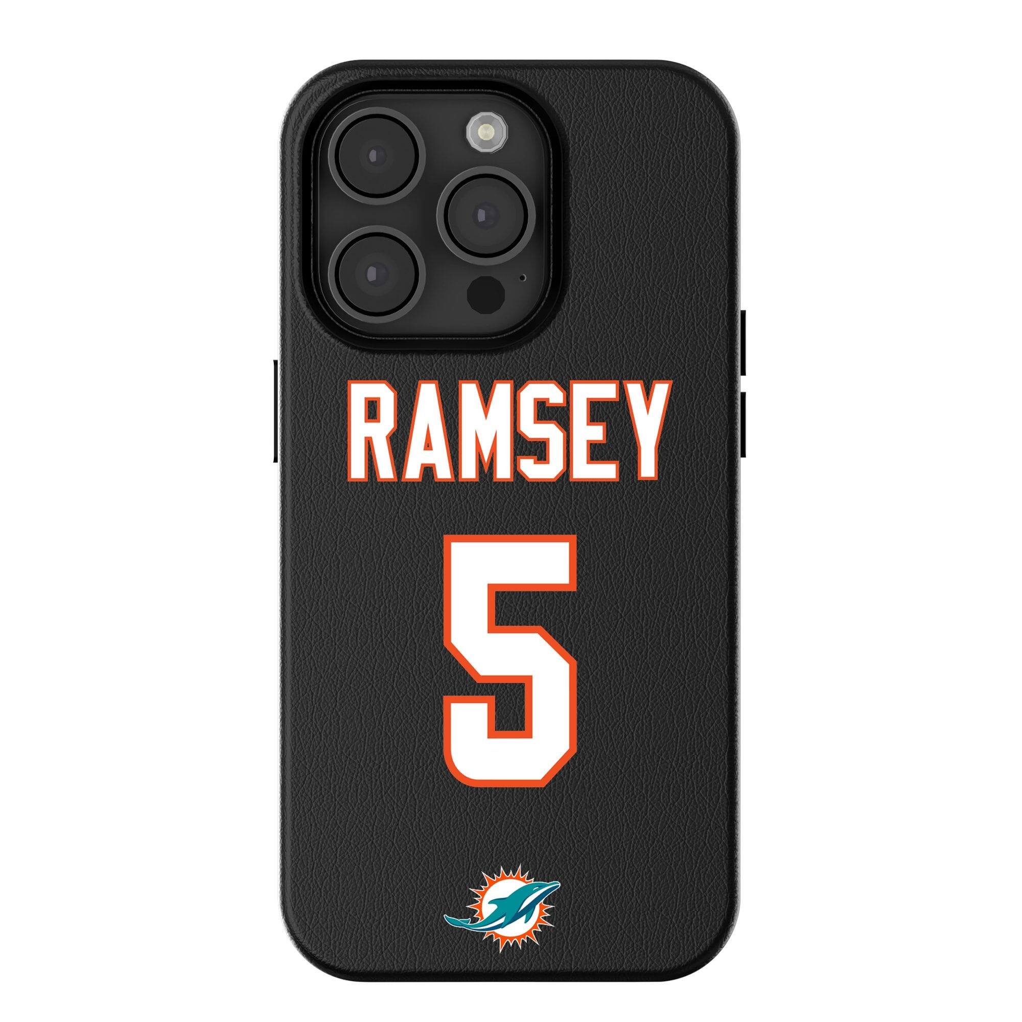 Keyscaper NFL Jalen Ramsey Miami Dolphins iPhone Magnetic Bump Case 15 ...