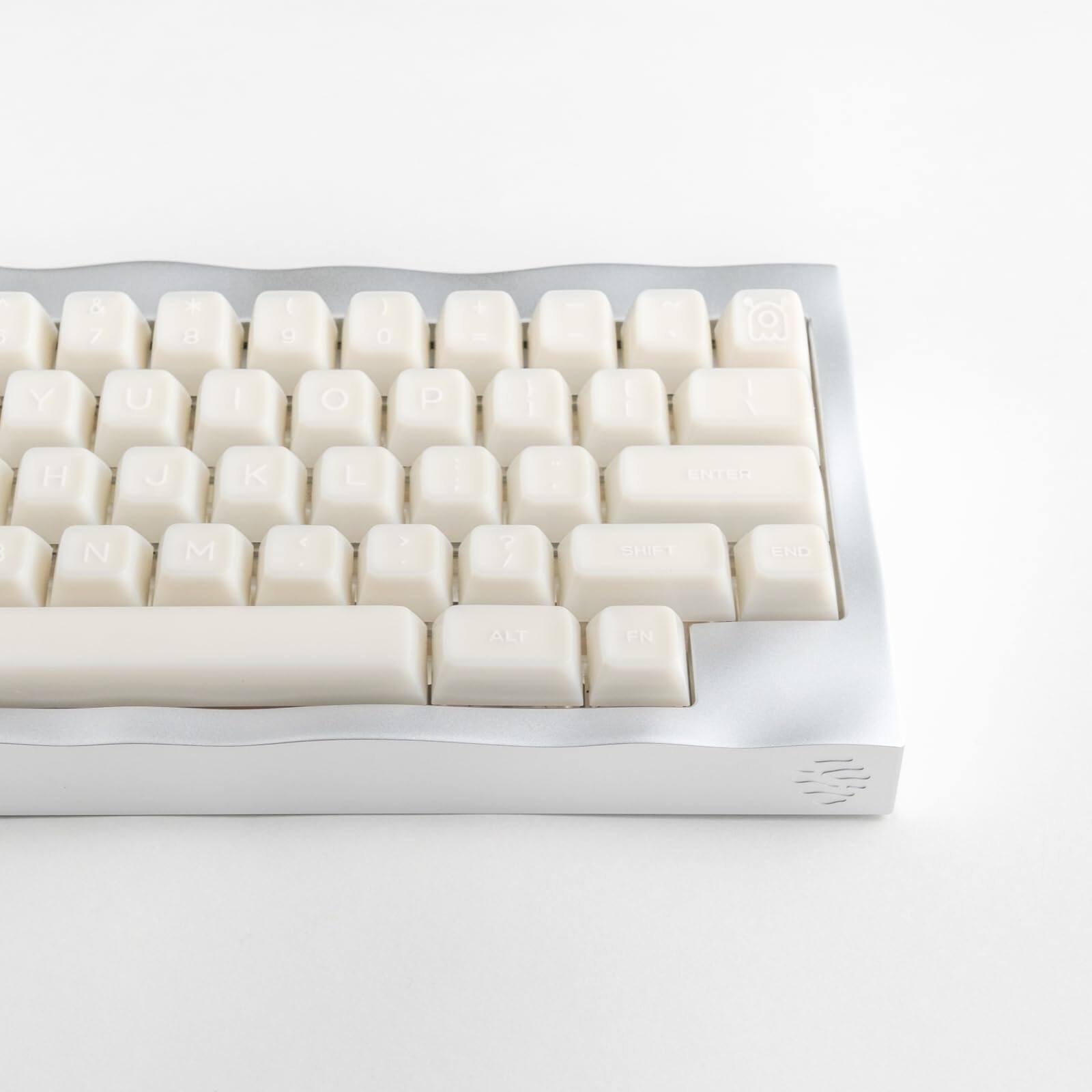 Earthley Blooms Ultraequip White Jade Keycaps Double Shot Pbt Rsa ...