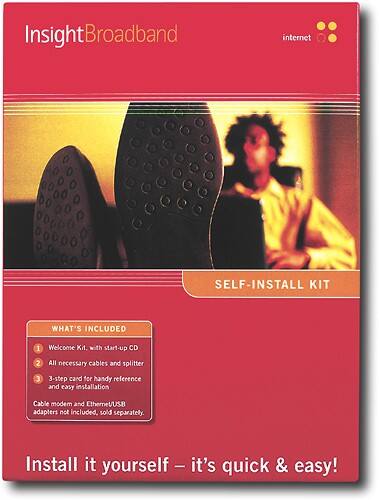 Best Buy: Insight Broadband Internet Self-Install Kit INSIGHT