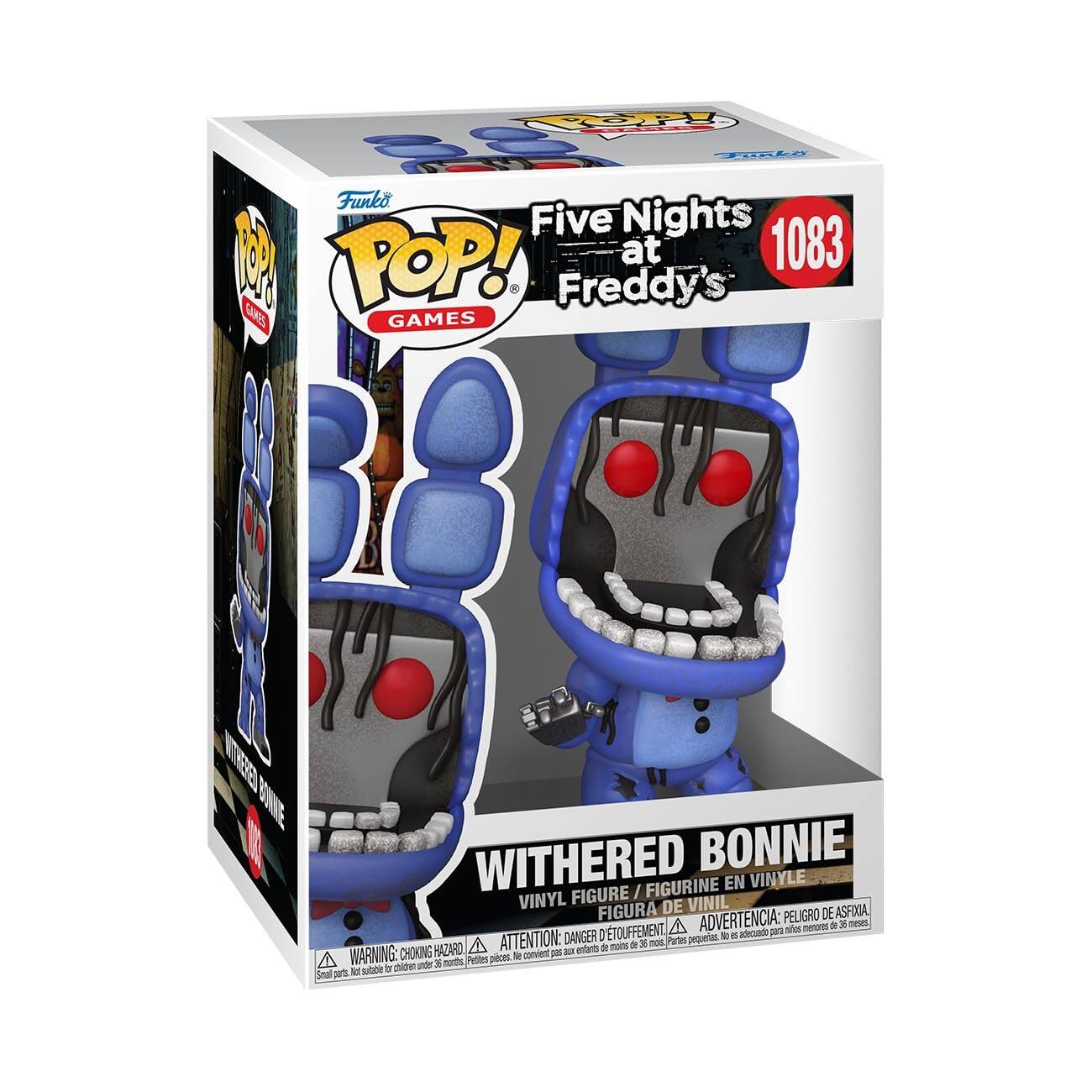 Funko POP! Games: Five Nights at Freddy's Withered Bonnie (FNAF ...