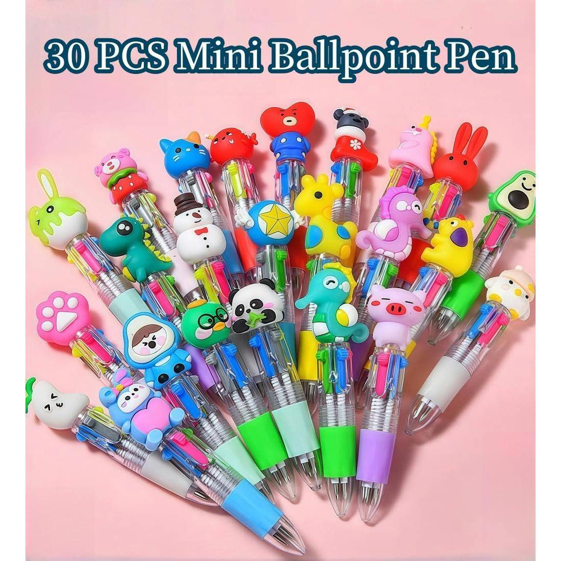 Paradigms Interiors Mini Multicolor Pens In One 4 in 1 Cute Ballpoint ...