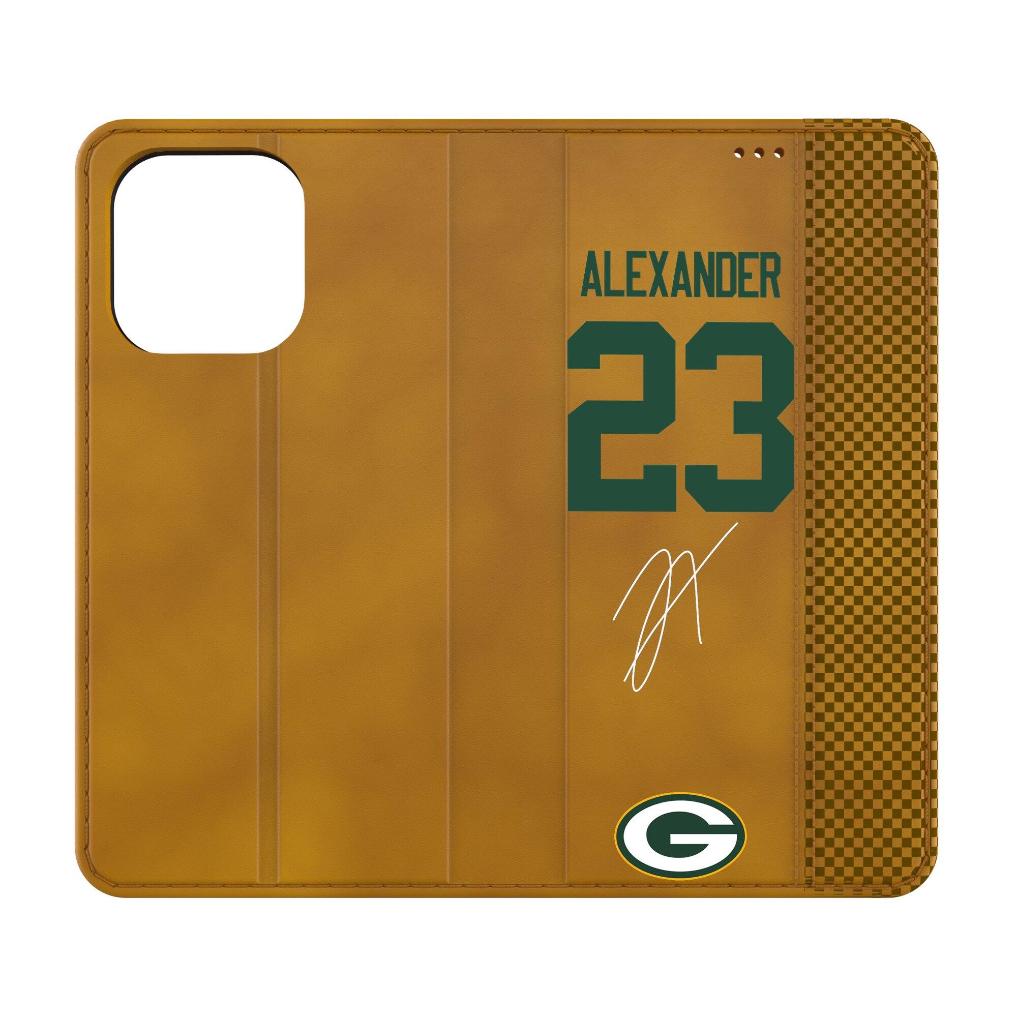 Keyscaper NFL Jaire Alexander Green Bay Packers Folio iPhone Case 14 ...